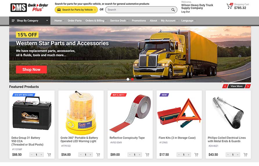 Distribution Software for Parts (Automotive, Truck, Marine, Aviation)